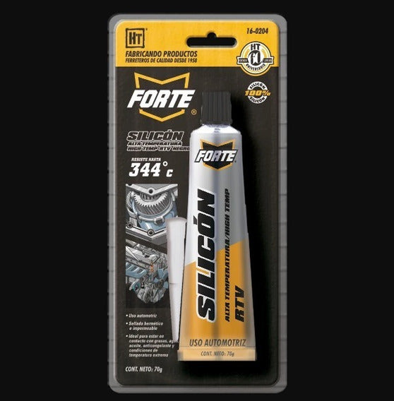 Silicon Automotriz Rtv Alta Temperatura Negro – Los marros